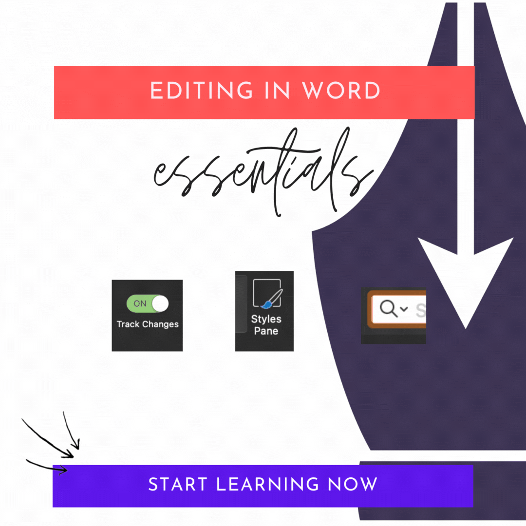 Word-Wrangling Wednesdays | Editing in Word