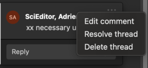 Q&A: How to edit Modern Comments | Editing in Word